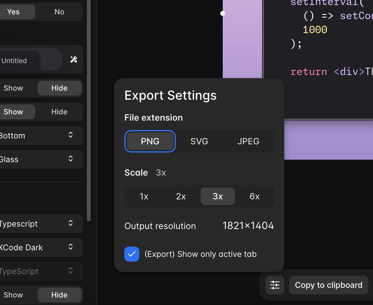 CodeImage - Manage and beautify your code screenshots